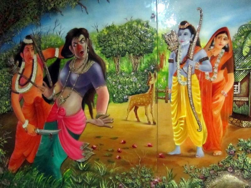 Kasih Tak Sampai Surpanaka, Adik Rahwana yang Punya Berahi Besar ...