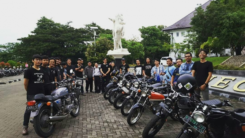 Diponegoro Wolfpack, Komunitas Motor Custom di Semarang