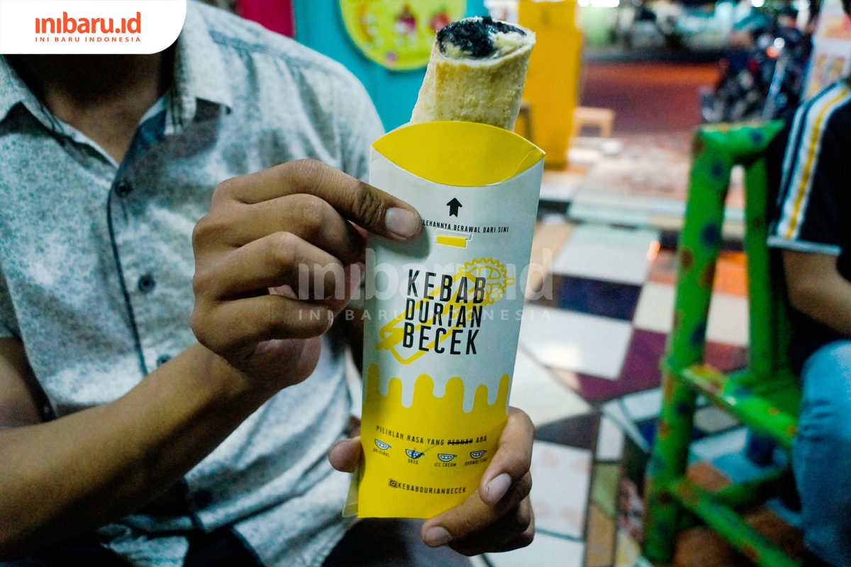 Mantap dan Sedapnya Kebab Durian Becek yang Lumer di Mulut